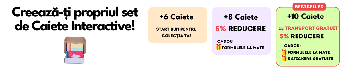 Caiete Izzie de școală